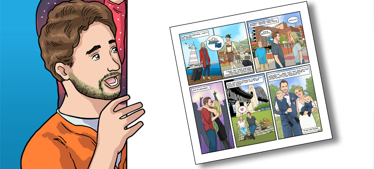 Custom Comic Artwork, created by professional comic artists.– Make Me A ...