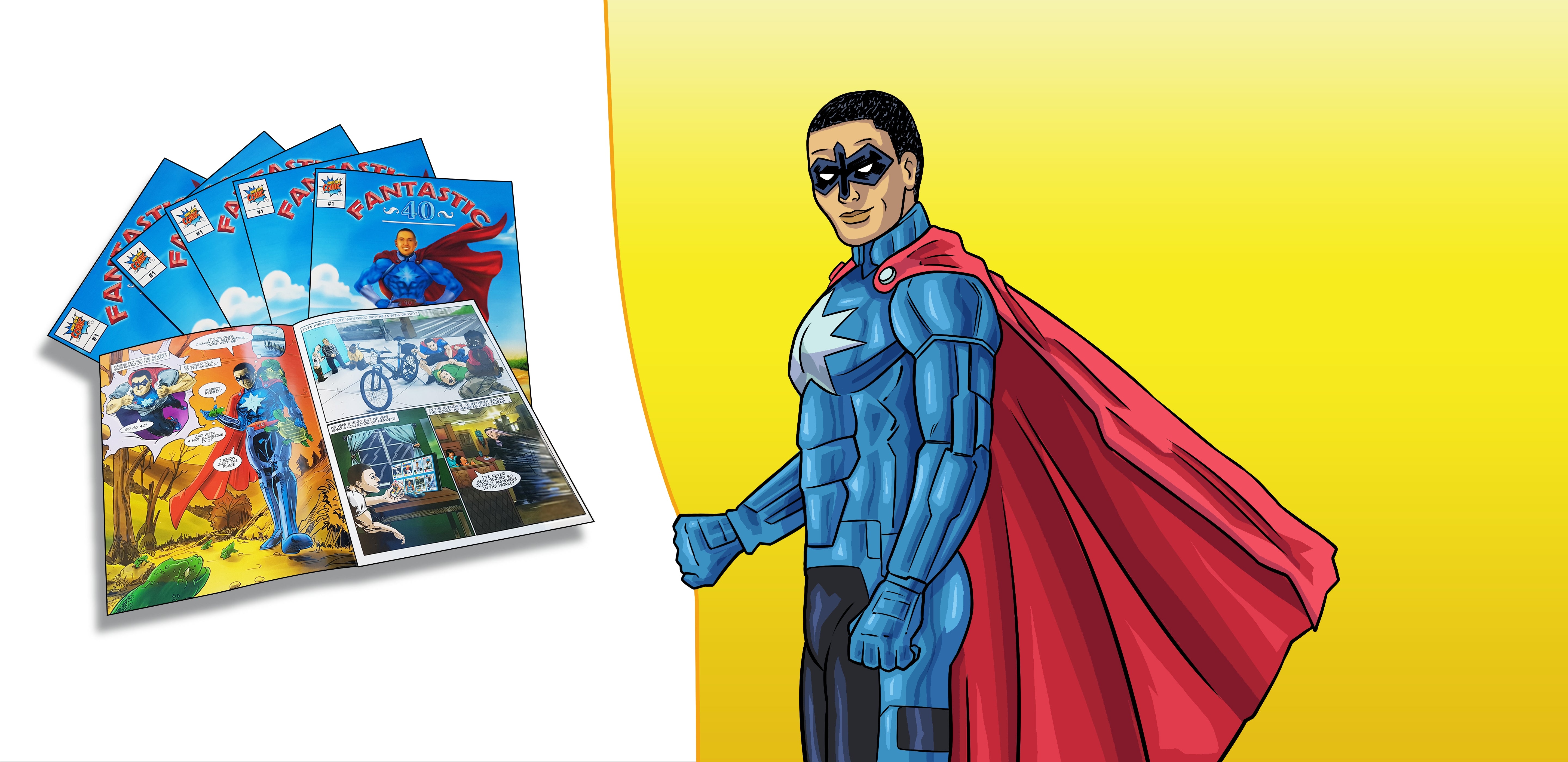 Custom Comic Artwork, created by professional comic artists.– Make Me A ...