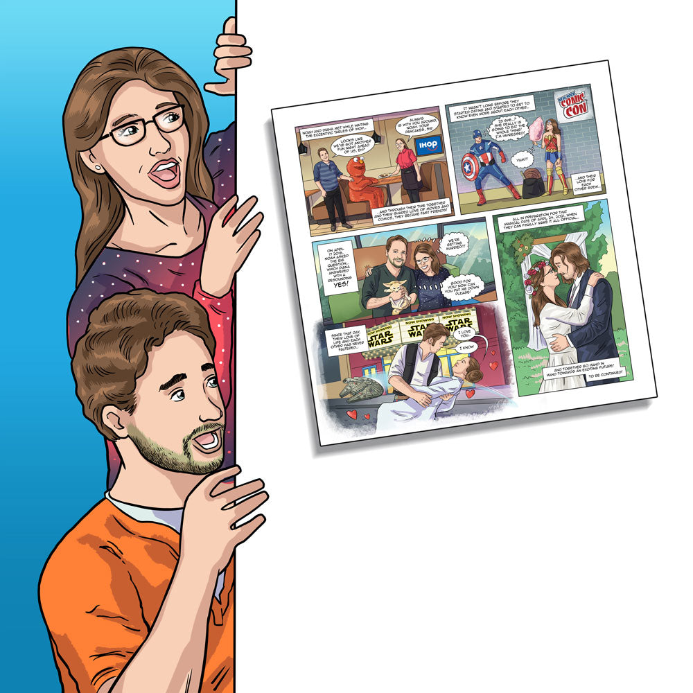 Custom Comic Artwork, created by professional comic artists.– Make Me A ...